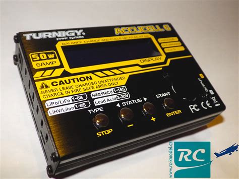 Nabíjení | Turnigy Accucell-6 | RC-Kmodel