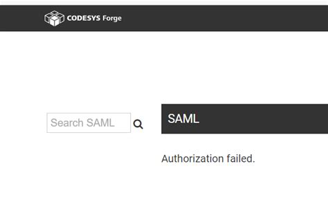 Codesys Forge Codesys Forge Support 157 Log In Saml