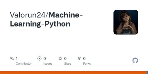 GitHub Valorun Machine Learning Python