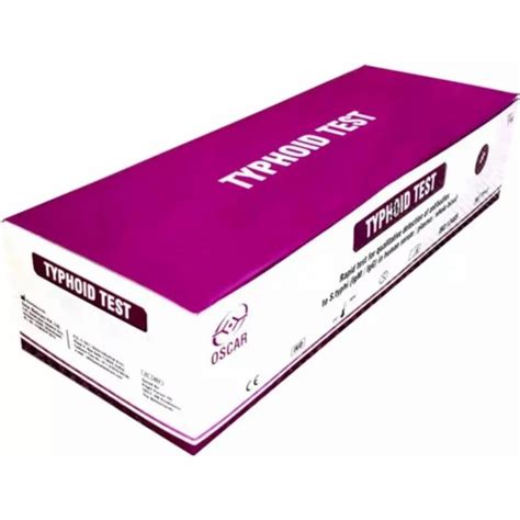Oscar 15 Ml Typhoid Test Kit At ₹ 16 Piece In Jaipur Id 2854726064197