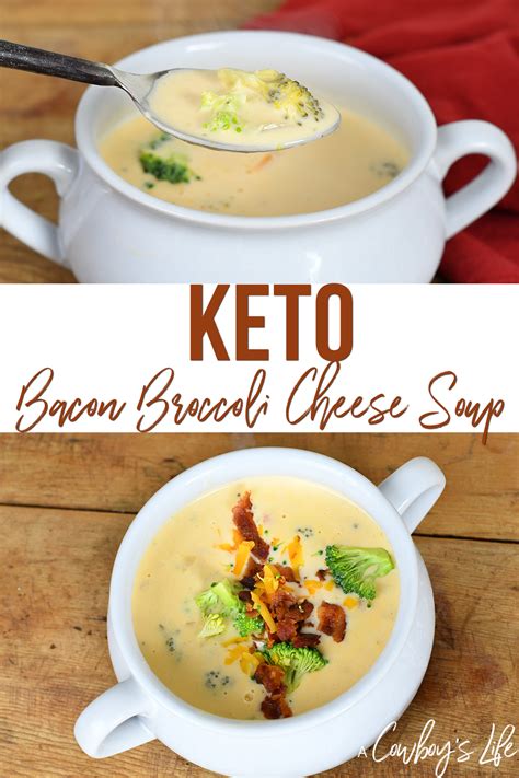 Keto Bacon Broccoli Cheese Soup