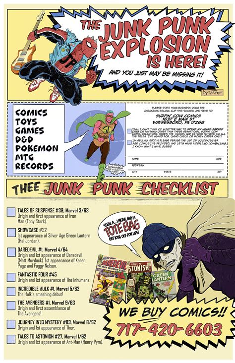 Comic Store Advert Behance