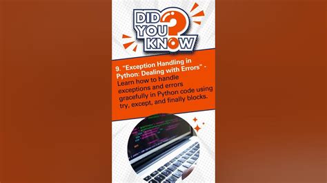 Python Roadmap Exception Handling In Python Datadrix Youtube