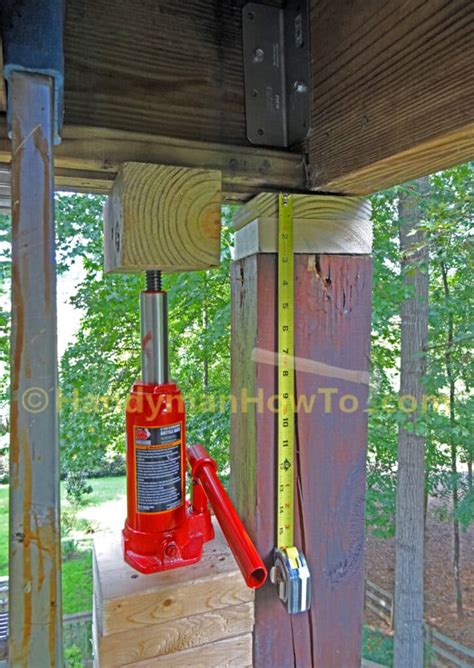 How To Replace A 6x6 Wood Deck Post HandyManHowTo