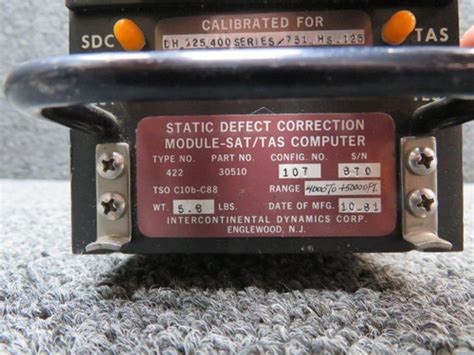 30510 Configuration 107 Intercontinental Static Defect Correction