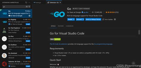 Go环境搭建vscode调试vscode Go Debug Csdn博客