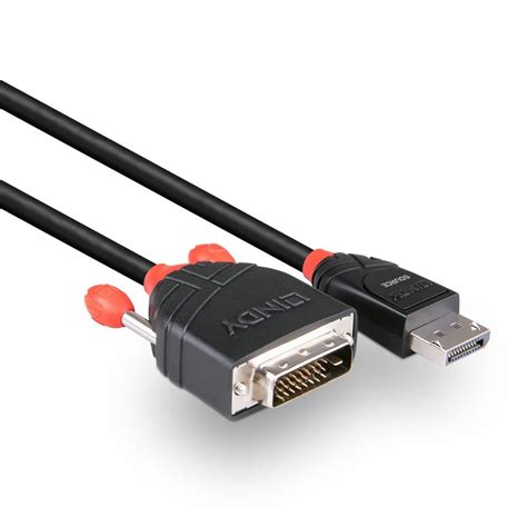 Cablu Displayport La Dvi T T 3m Negru Lindy L41492