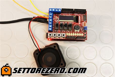 SETTOREZERO ChipKIT Basic I O Shield
