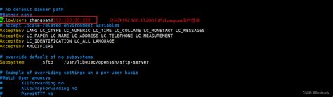 Linuxssh远程管理服务linux远程管理服务 Csdn博客