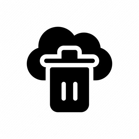 Cloud Computing Multimedia Option Storage Data Trash Icon Download On Iconfinder