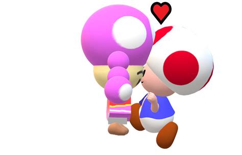 Toad And Toadette Kissing Together By Mjegameandcomicfan89 On Deviantart