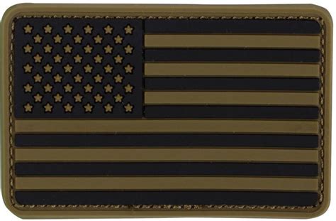 Condor Pvc Us Flag Hook Back Patch