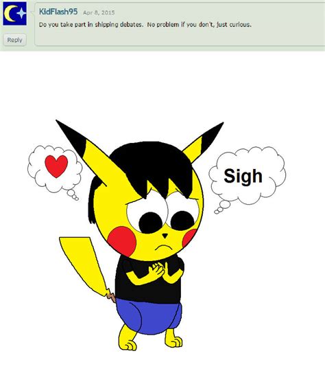 Ask Nicolas The Pikachu Question 10 By Cartoonypikachu On Deviantart
