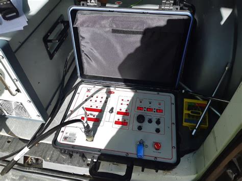 Geophysical Services Are Being Developed Now Testing An Electromagnetic Transmitter That