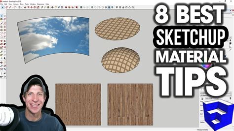 8 Best Tips For Editing Materials In Sketchup Youtube