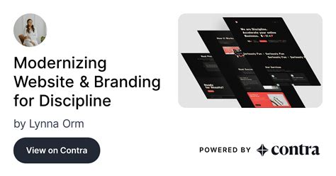 Modernizing Website And Branding For Discipline By Lynna Orm