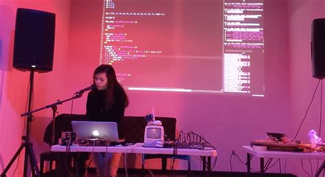 Aug 27 Melody Loveless Performance Featuring Live Coding And Vocal