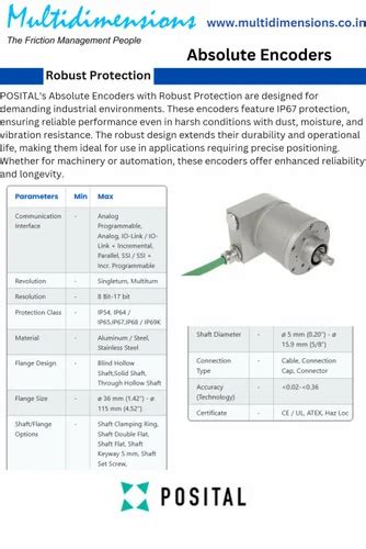 absolute encoder hollow shaft at best price in navi mumbai by multidimensions id 2855534898433