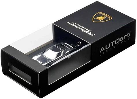 Llavero Lamborghini Miura Metalico Autoart Miniaturas