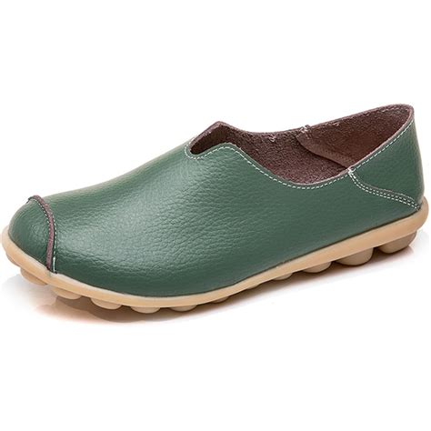 Blisscomfy Wide Toe Box And Wide Size Leather Moccasin Loved Colors
