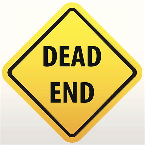 570 Pics Of A Dead End Road Sign Stock Illustrations Royalty Free Vector Graphics And Clip Art