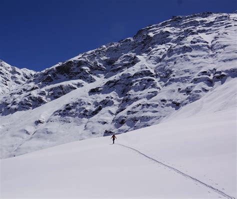 Annapurna Couloir Skiing Lahaul Exploratory Skiing March 2023 Luke Smithwick
