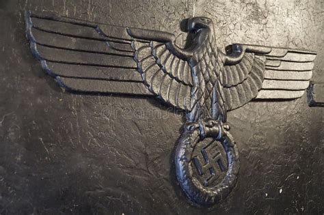 Nazi Germany Eagle With Swastika At Nobel Dynamite Factory Molke Museum Iii Editorial Image