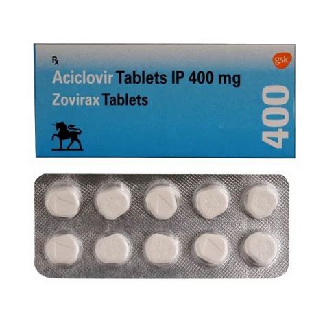 Zovirax Ip 400mg Tablets 500 Mg At ₹ 53stripe In Nagpur Id 25238482373
