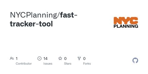Github Nycplanningfast Tracker Tool