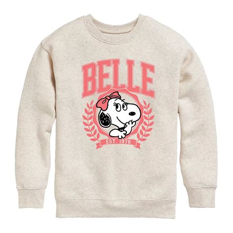 Girls 7 16 Peanuts Belle Collegiate Fleece