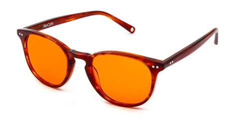 Orange Blue Light Glasses Premium Eyewear For Sleep Filter Optix