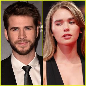 Liam Hemsworth And Girlfriend Gabriella Brooks Pose Together In Rare