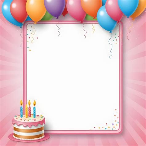 Page 55 Blank Birthday Invitation Templates Free Vectors And Psds To