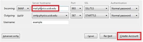 Thunderbird Install Instructions