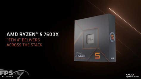 Amd Ryzen 5 7600x Cpu Review