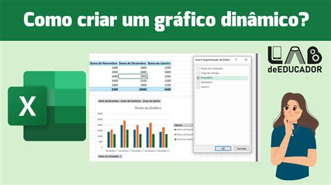 Tutorial Como Criar Um Gráfico Dinâmico No Excel