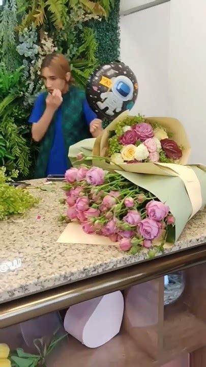 Подарок на ДР для мужа ️ #цветы #flowers #viral #viralshorts #shorts # ...