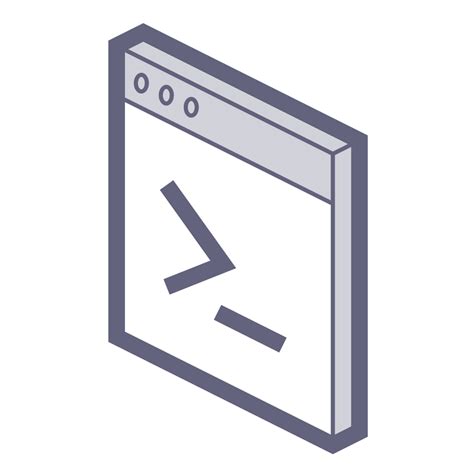 Terminal Bash Commandline Icon Download On Iconfinder