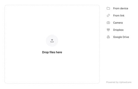 File Uploader Uploadcare Docs