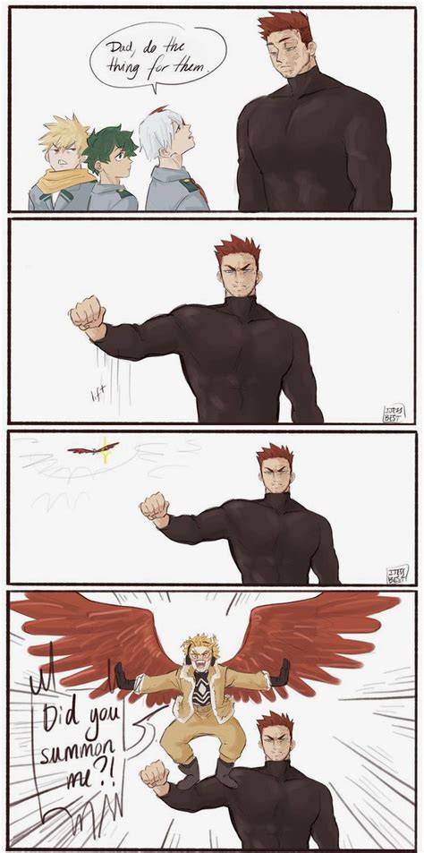 Endhawks Endeavor X Hawks Bnha By Ijessbest Ig Boku No Hero Academia Funny Anime Memes