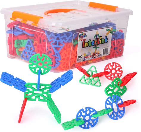 Play Build Interlinks Connector Building Toys Interlocking