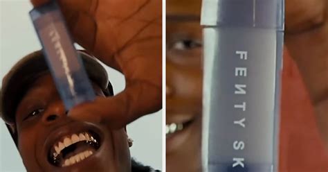 Asap Rocky Stars In Ad For Rihannas Fenty Skin Lux Balm