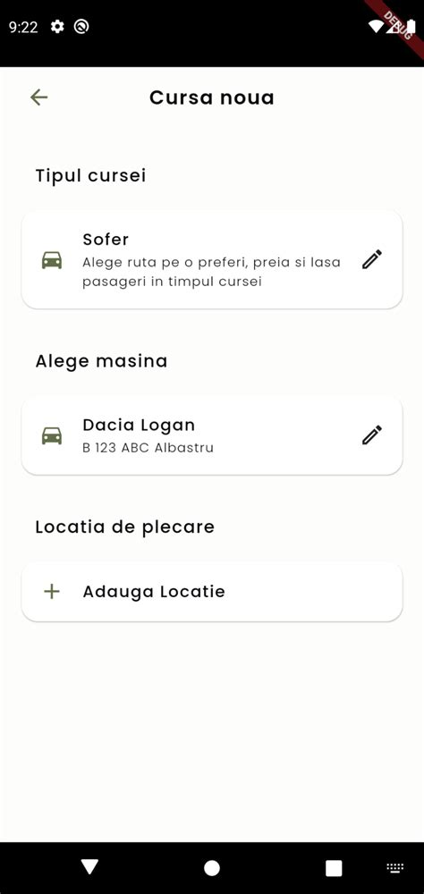 Mobile App Built In Flutter That Facilitates Sharing Your Commute Ride