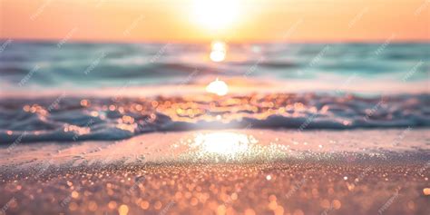 Premium Photo Azure Ocean Sand And Blue Sky Generative Ai