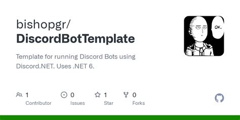 Github Bishopgr Discordbottemplate Template For Running Discord Bots Using Discord Net Uses