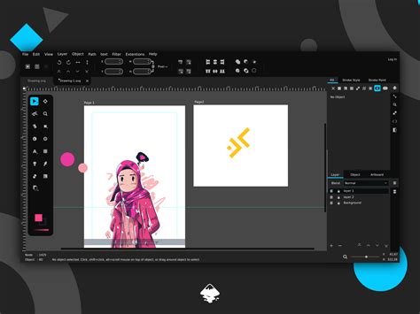 Inkscape Ui Redesign Concept By Nixx Design On Dribbble