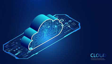 Abstract Cloud Technology With Big Data And Information Concept
