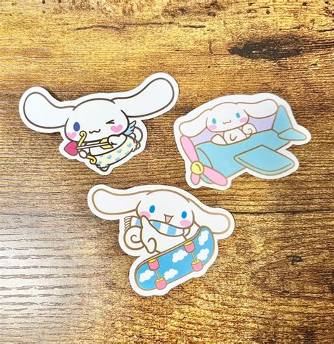 3x Cinnamoroll Hello Kitty And Friends Sticker Vinyl Decal Free