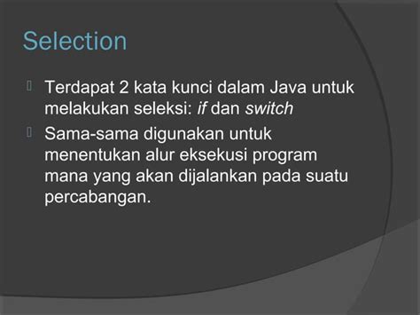 Flow Control Exception Handling Array Ppt