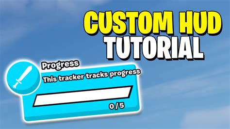 How To Create Custom HUD In UEFN YouTube